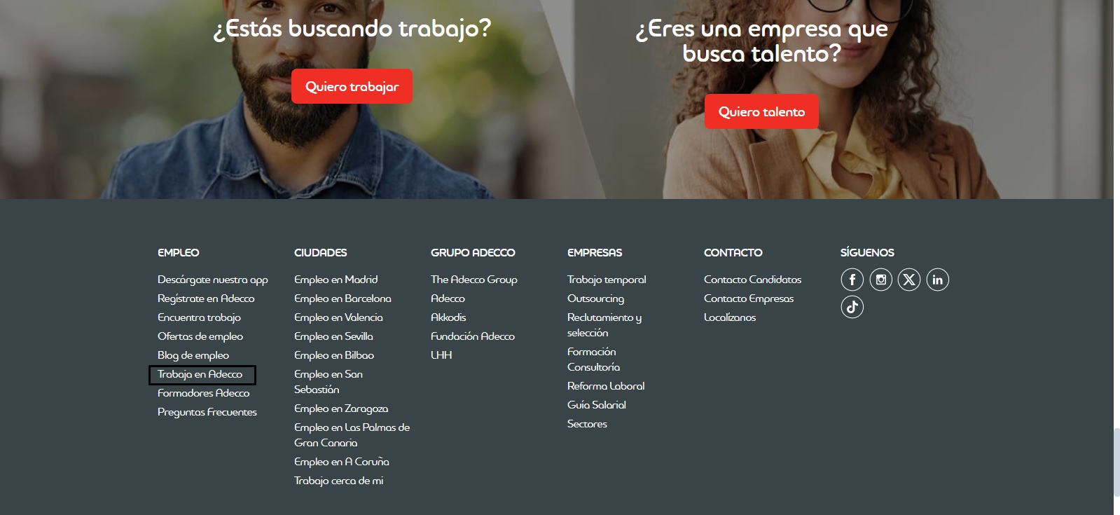 ¡Es aquí donde aprenderás a subir tu currículum a Adecco!